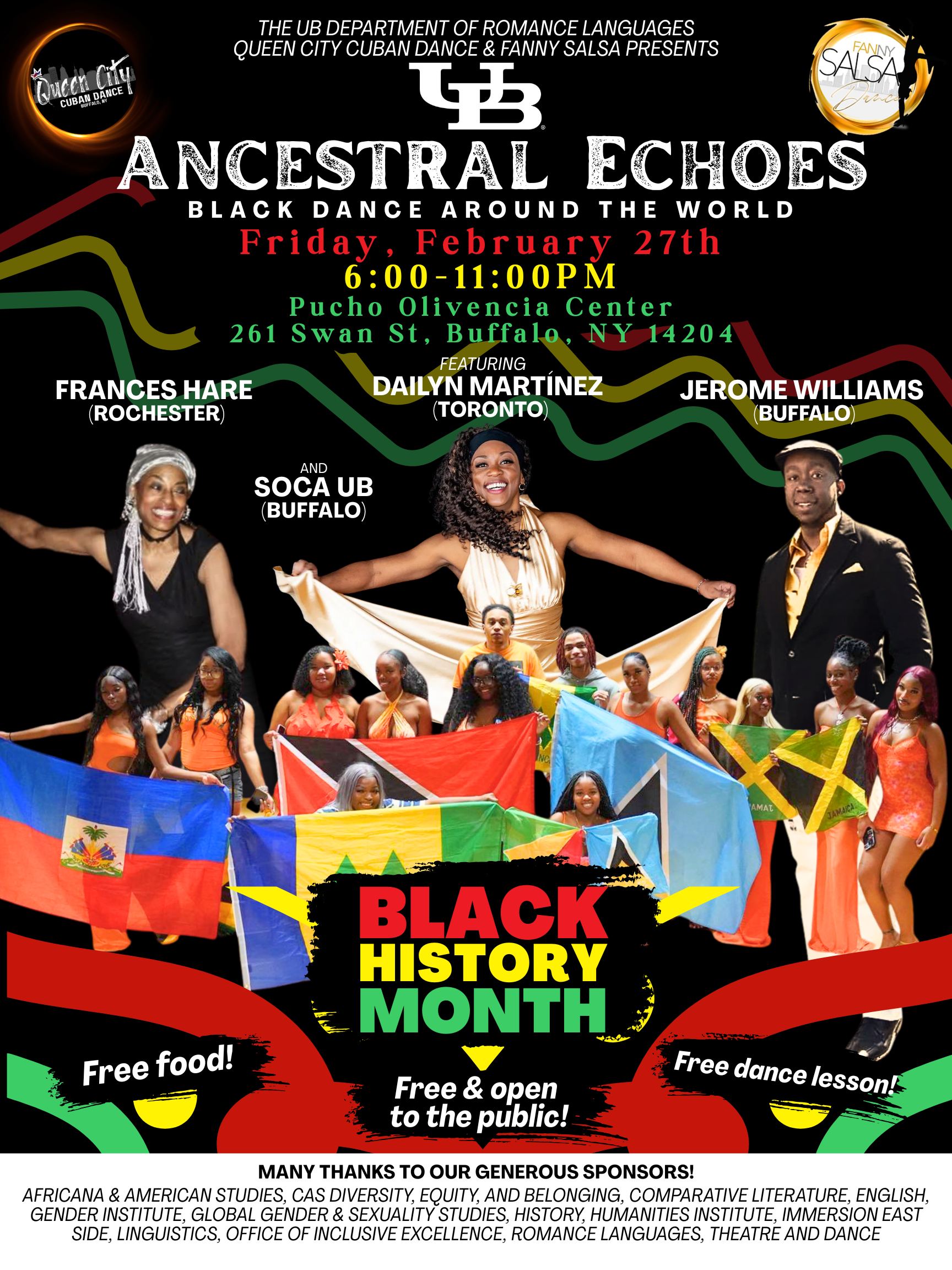 UB Events Calendar - Ancestral Echoes: Black Dance Around the World
