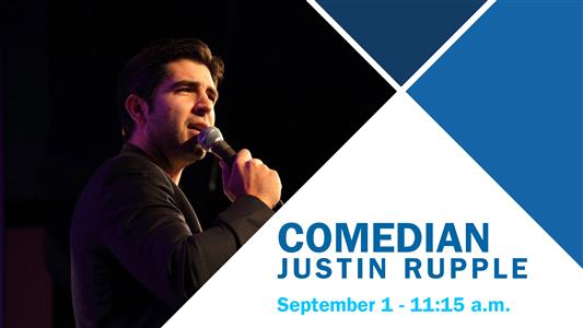 Kirkwood Events - Comedian Justin Rupple
