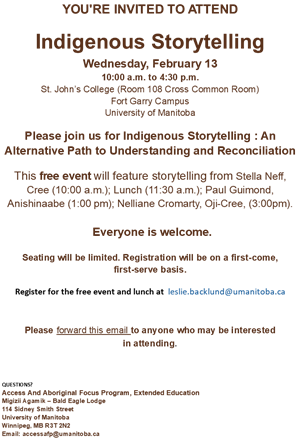 Indigenous - Indigenous Storytelling