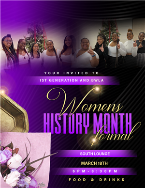 Albright College - 1st Generation Club & BWLA Women's History Month Formal