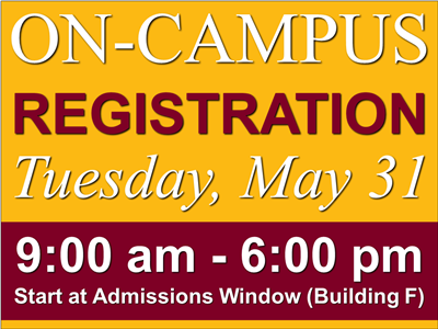BPCC Events Calendar - On-Campus Registration