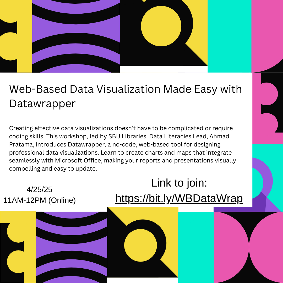 Stony Brook University - Web-Based Data Visualization Made Easy with Datawrapper