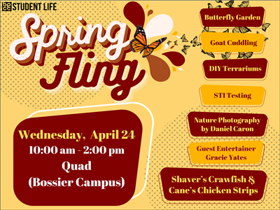 BPCC Events Calendar - Spring Fling 2024
