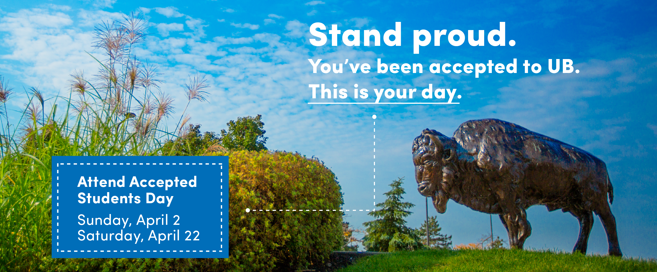 UB Events Calendar - Accepted Student Day