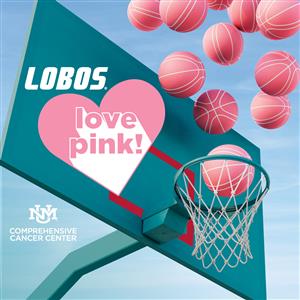 UNM Health Sciences - Lobos Love Pink - Basketball Game