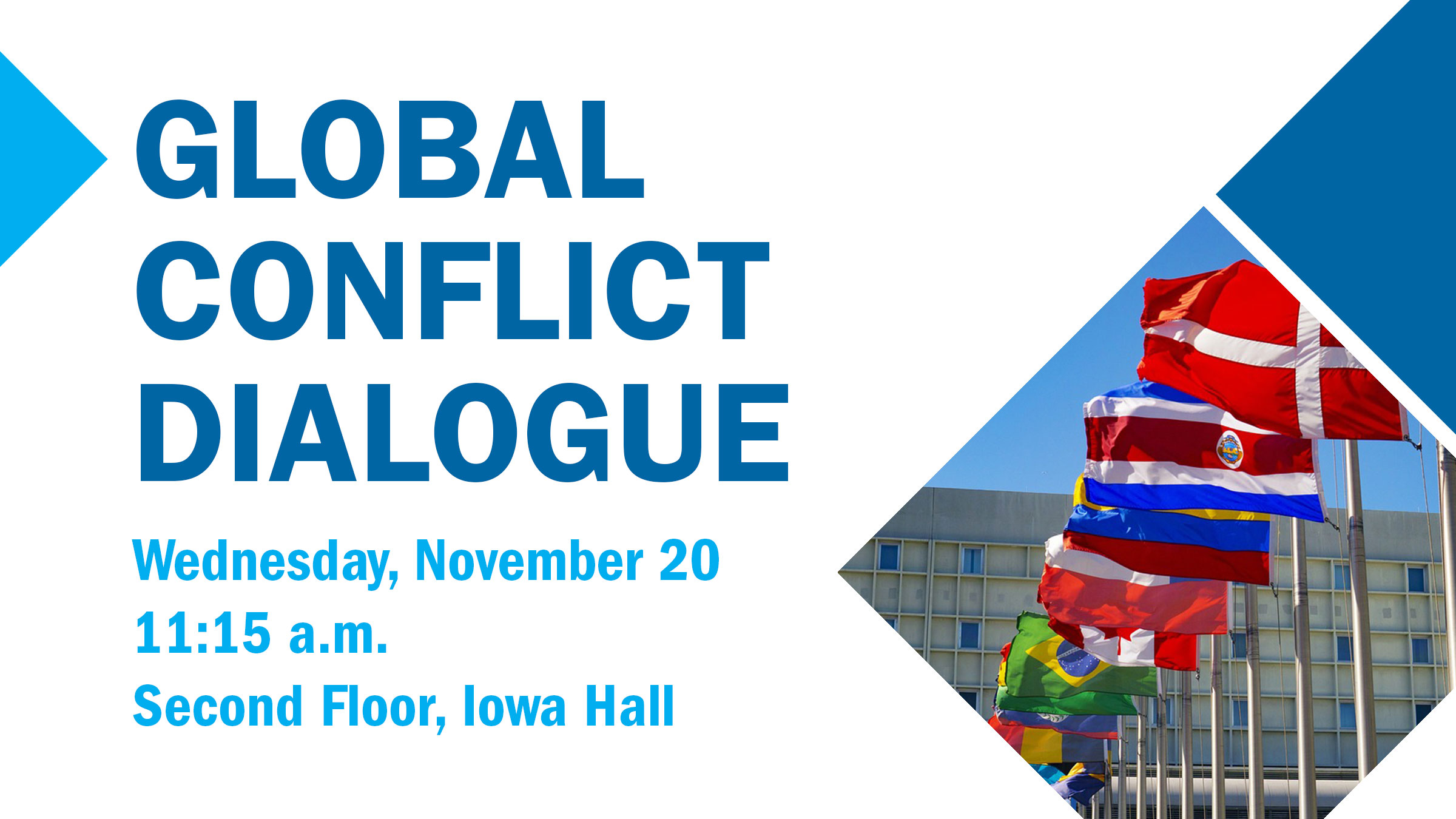 Kirkwood Events - Global Conflict Dialogue