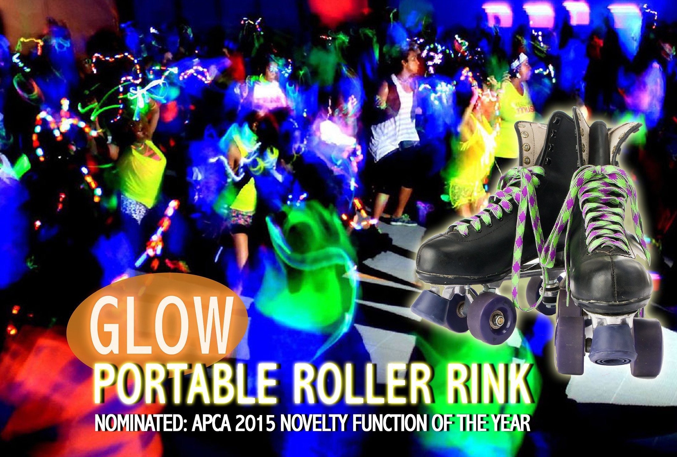 Student Activities - Neon Skate Down - Roller Skating Rink