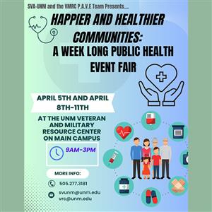 UNM Health Sciences - Public Health Week - Happier and Healthier ...