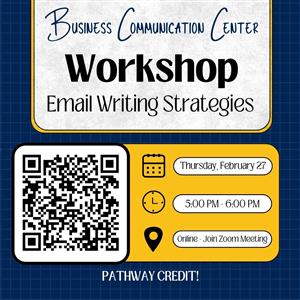 NAU Events - BCC Virtual Workshop - Email Writing Strategies