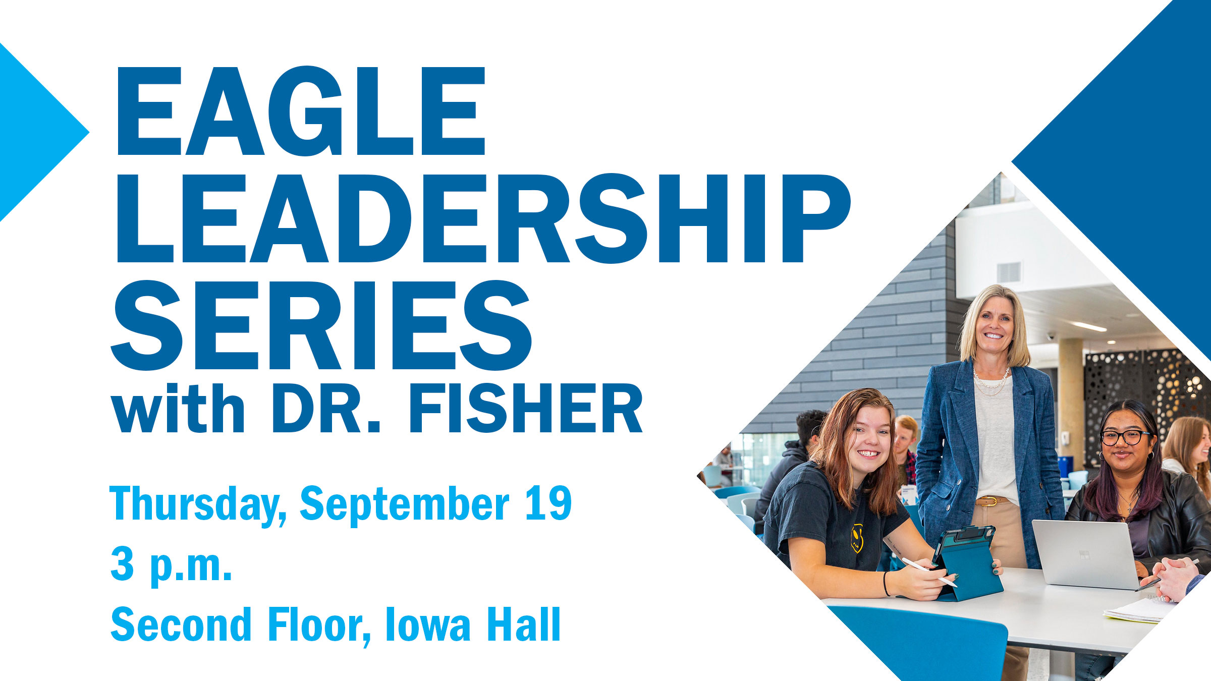 Kirkwood Events - Eagle Leadership Series with Dr. Fisher