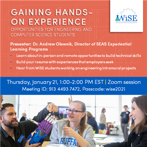 UB Events Calendar - Gaining Hands-On Experience for Engineering and ...