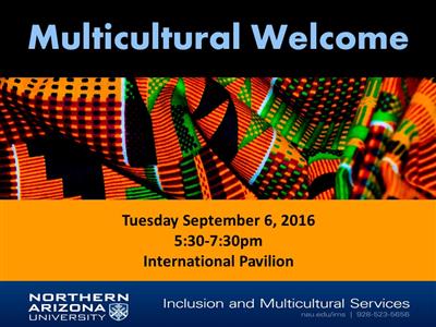 NAU Events - Multicultural Welcome