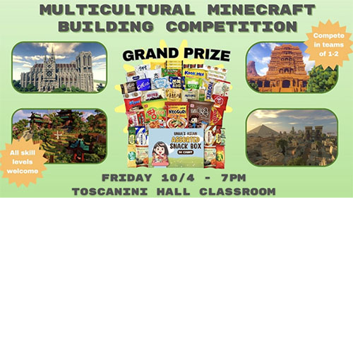 Stony Brook University - Multicultural Minecraft Building Competition