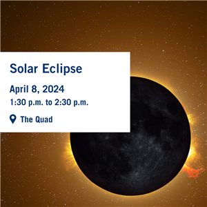 Science - Solar eclipse viewing in the quad