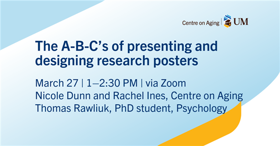 Centres and Institutes - Research in aging workshop: The A-B-C’s of ...