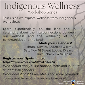 Indigenous - Indigenous Wellness Workshop Series