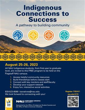 NAU Events - Indigenous Connections to Success