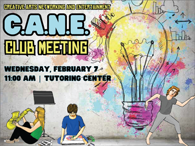 BPCC Events Calendar - CANE Club Meeting