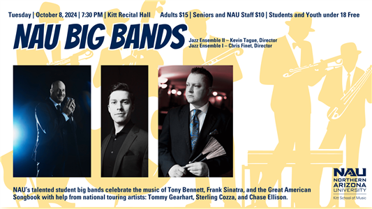 NAU Events - NAU Jazz Big Bands Concert
