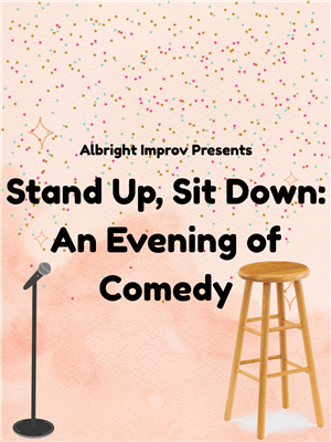 Albright College - Cancelled - Stand Up/Sit Down: An Evening of Comedy