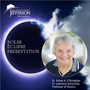 SUNY Jefferson Calendar - Dr. Aileen A. O'Donoghue - Solar Eclipse ...