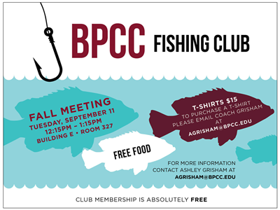 BPCC Events Calendar - BPCC Fishing Club Meeting