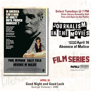 NAU Events - CAL Film Series: Absence of Malice