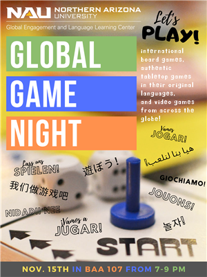NAU Events - Global Game Night