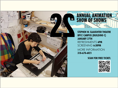 BPCC Events Calendar - 22nd Annual Animation Show of Shows Screening