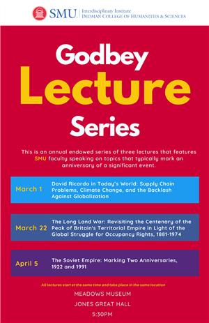 Centers and Institutes - Godbey Lecture Series: David Ricardo in Today ...
