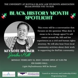 UB Events Calendar - Celebrating Black History Month: Black Law ...
