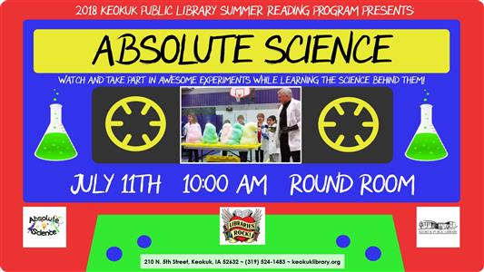 Keokuk Events - Absolute Science: Keokuk