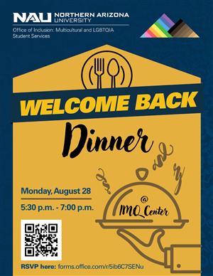 NAU Events - IMQ Welcome Back Dinner