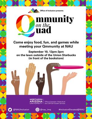 NAU Events - Qmmunity On the Quad