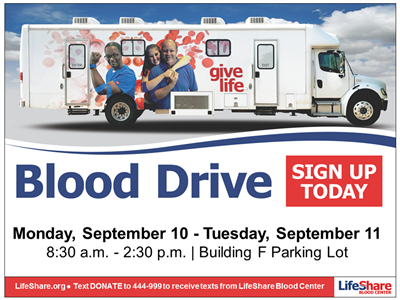 BPCC Events Calendar - LifeShare Mobile Blood Drive