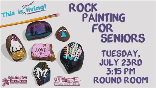 Keokuk Events - Rock Painting for Seniors