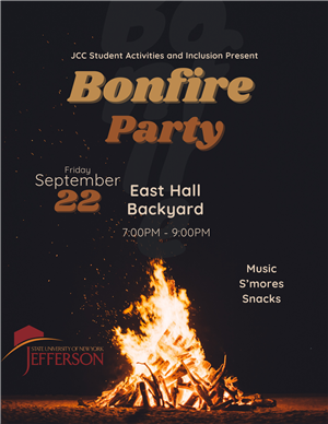 SUNY Jefferson Calendar - Bonfire and S'mores with Campus Activities