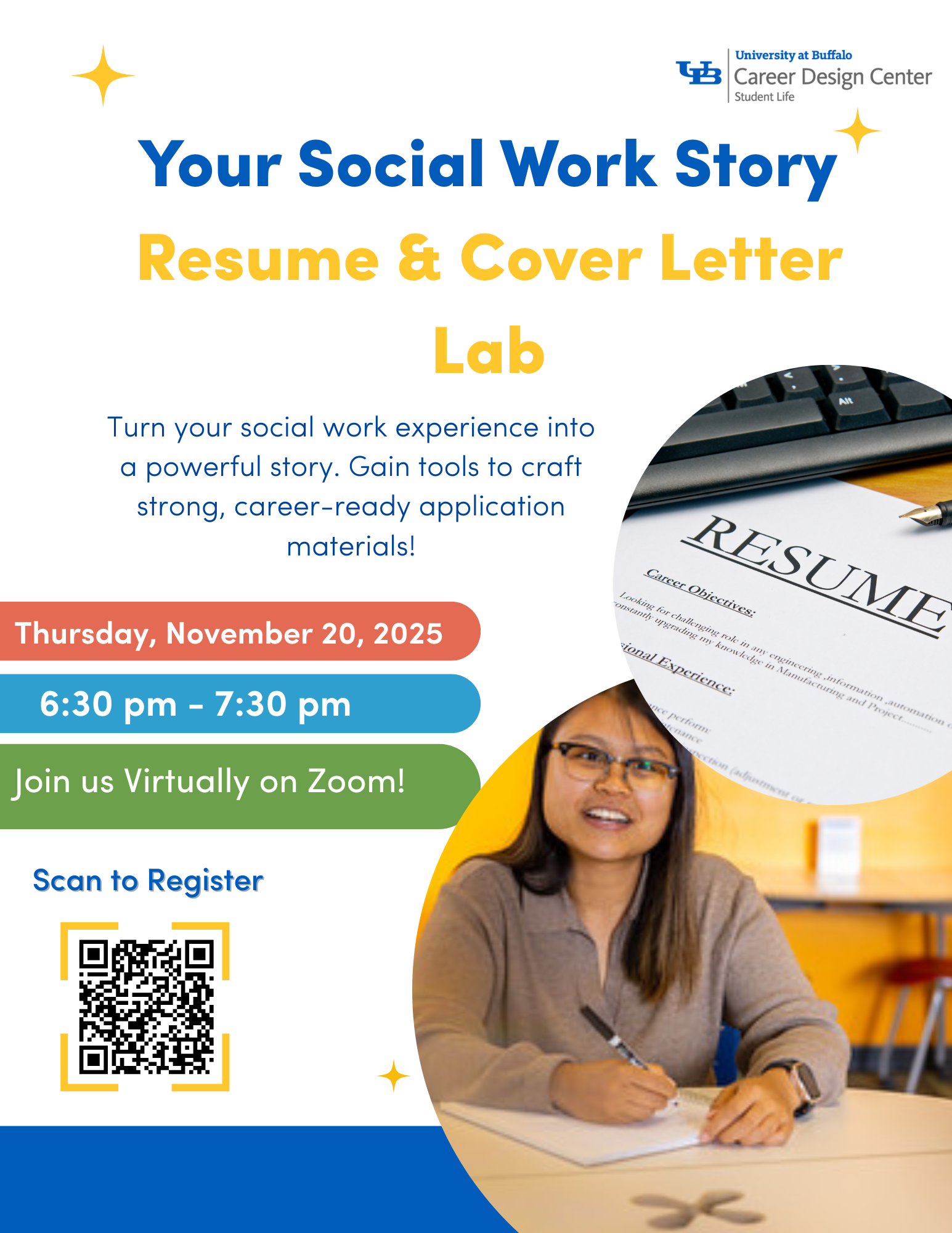 UB Events Calendar - Resume & Cover Letter Writing Workshop