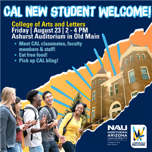 NAU Events - College of Arts and Letters New Student Welcome Party!