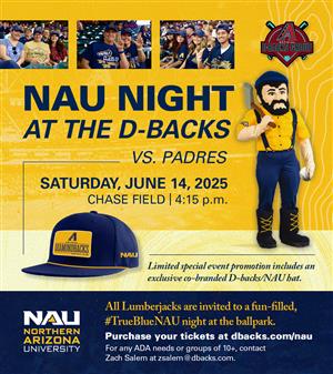 NAU Events - NAU Night at the D-backs!