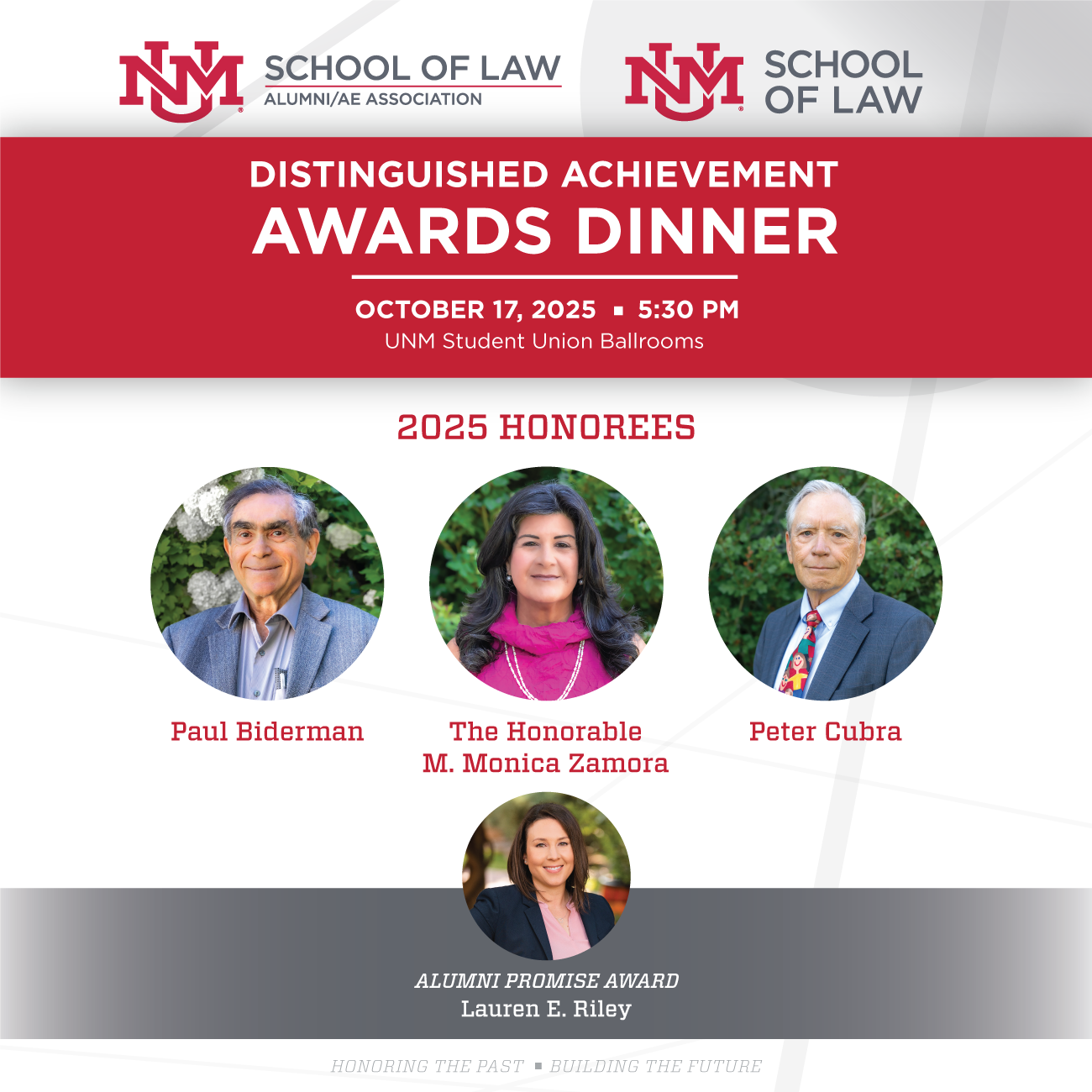 School of Law - Distinguished Achievement Award Dinner