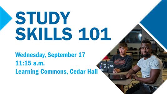 Kirkwood Events - Study Skills 101