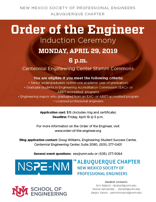 School of Engineering - Order of the Engineer