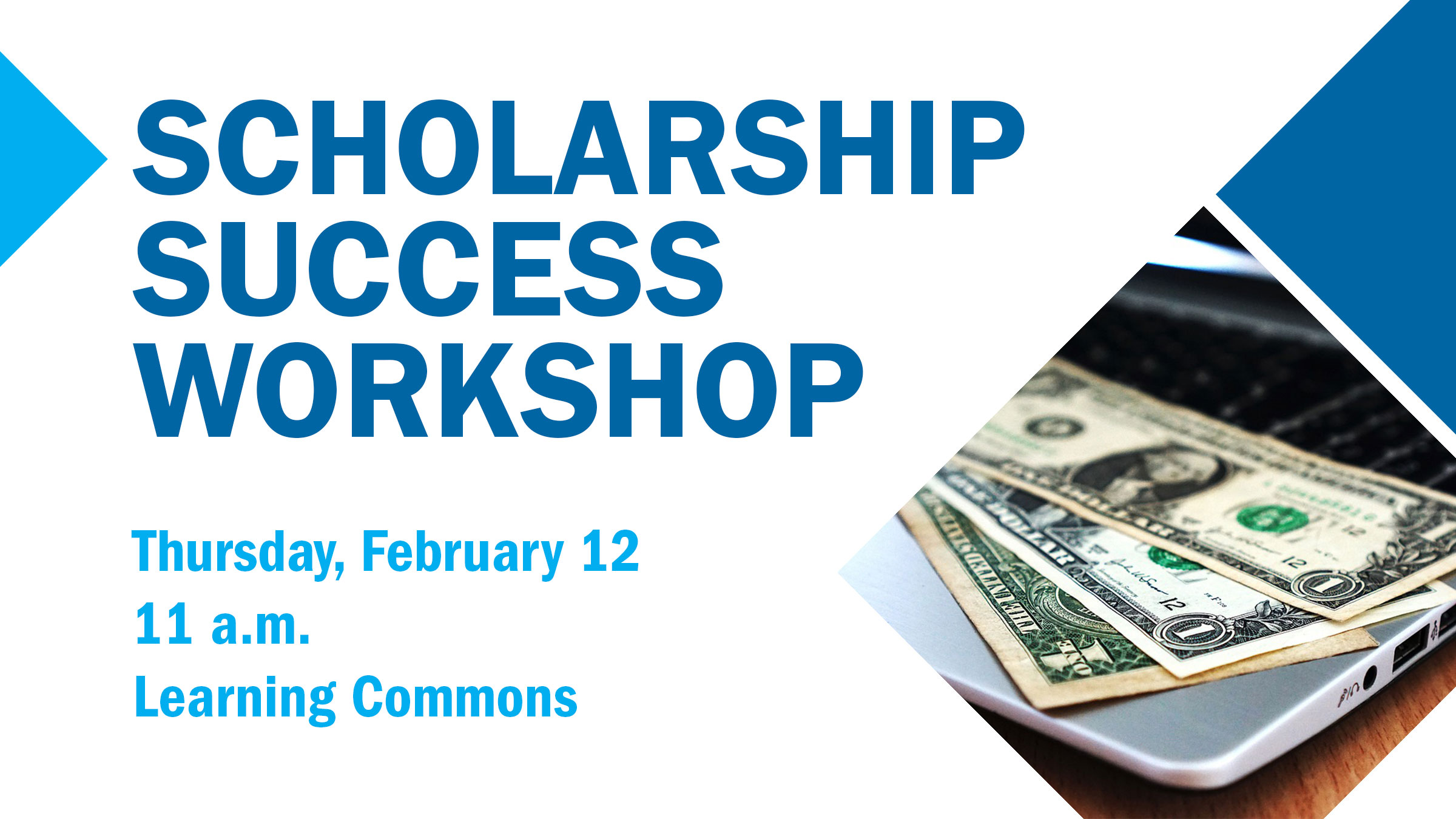 Kirkwood Events - Scholarship Success Workshop