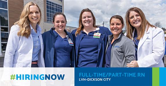Community Calendar - LVH–Dickson City Nurse Hiring Event